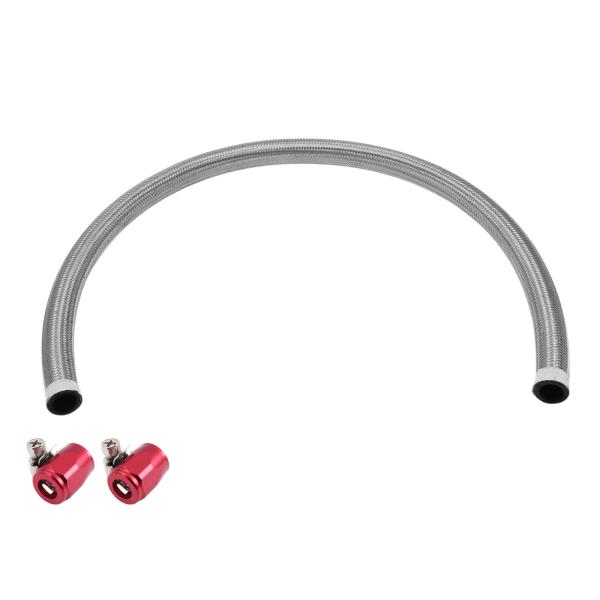 【本商品は海外出荷】お届けは通常20-30日を頂いております。耐高温性: 素材: CPE、ステンレススチール編み; 長さ: 3.28ft; ホース内径: 22.22mm; ホース外径: 29.36mm; ホース穴サイズ: AN-16; 圧力...