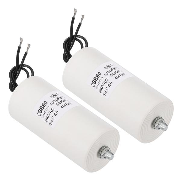 【本商品は海外出荷】お届けは通常20-30日を頂いております。仕様; モデル: CBB60; 素材: ポリプロピレンフィルムプラスチックシェル; シェルカラー: ホワイト; リード端: 2本のワイヤ; 許容差: ±5%; 定格容量: 100...