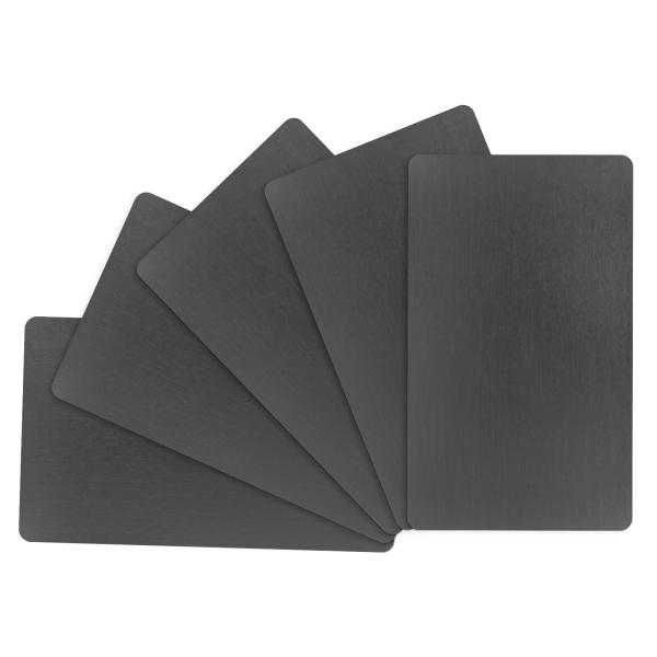 【本商品は海外出荷】お届けは通常20-30日を頂いております。[多目的使用] - 空白のメタルビジネスカードは非常に多目的です。さまざまなパターンやテキストをカスタマイズして、DIYニーズに合わせることができます。レザー彫刻、個人用機械ネー...