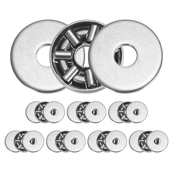 【本商品は海外出荷】お届けは通常20-30日を頂いております。[サイズ＆パッケージ]: ベアリング番号はAXK0414で、ベアリングウォッシャー番号はAS414です。ベアリングのボア径は4mm / 0.16"、外径は14mm / 0.54"...