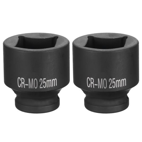 【本商品は海外出荷】お届けは通常20-30日を頂いております。サイズ-1/2"ドライブ;25mmスクエアインパクトソケット;全長:45mm/1.77";パッケージに含まれるもの:2 x 4ポイ ントスクエアソケット。素材-4ポイ ントドライ...