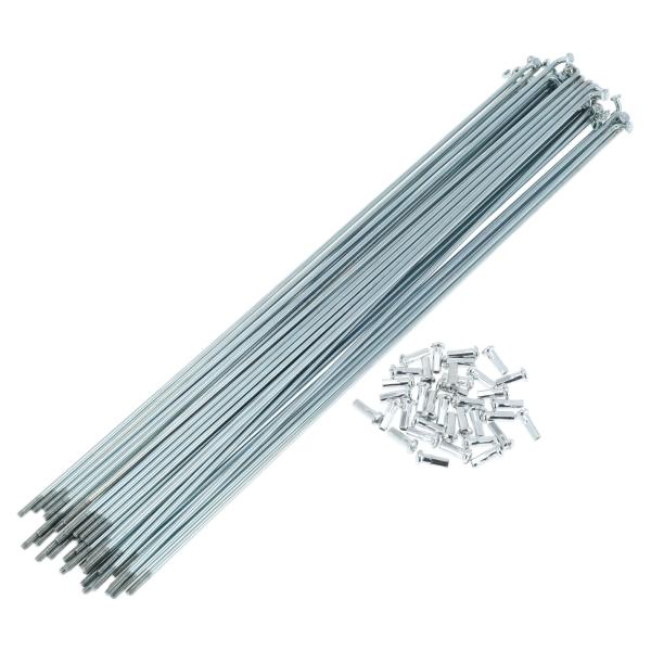 【本商品は海外出荷】お届けは通常20-30日を頂いております。適用対象:自転車スポークは、一般的な自転車、マウンテンバイク、シティバイクなどの自転車ホイールに適しています。仕様:スレッドサイズ：13G；スポーク長（エルボーなし）：261mm...