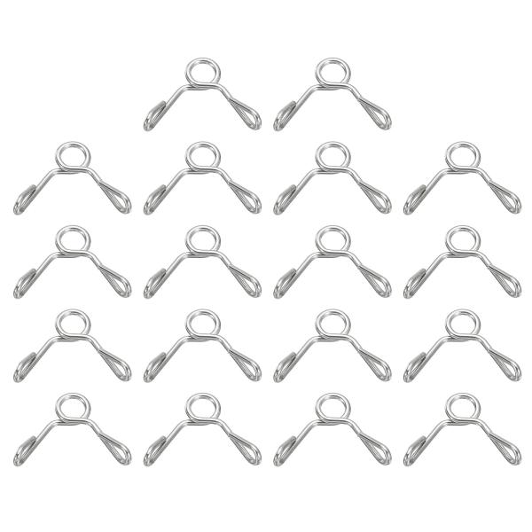 【本商品は海外出荷】お届けは通常20-30日を頂いております。自然状態の内径: 3 mm; 最大開口内径: 3.5mm; 厚さ: 0.8mm; 全体サイズ: 14x14mm; パッケージ内容: 30個 x シングルワイヤ燃料ラインホースクラ...