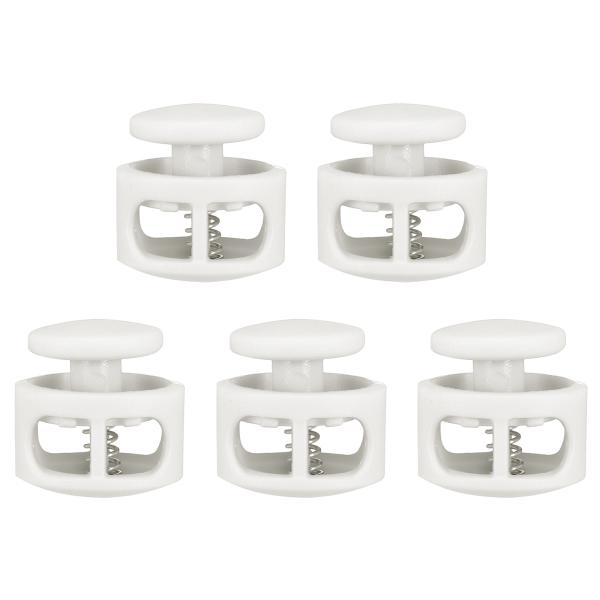 【本商品は海外出荷】お届けは通常20-30日を頂いております。サイズ - 穴の直径: 6mm（1/4インチ）、幅: 17mm（11/16インチ）、高さ: 16mm（5/8インチ）。パラコードコードロックは6mm未満のすべての種類のロープやコ...