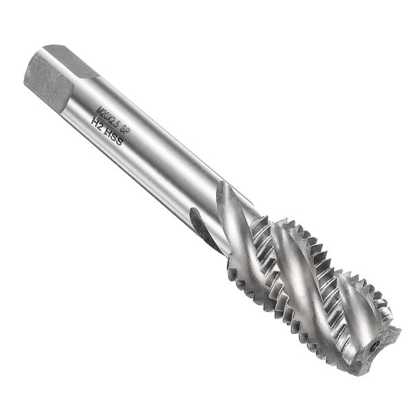 【本商品は海外出荷】お届けは通常20-30日を頂いております。スパ イラルフルートタップ: ねじサイズ: M20 x 2.5; ねじ長さ: 39mm / 1.54インチ、全長: 112mm / 4.41インチ、四角いシャンク側幅: 11mm...