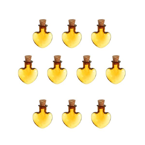 【本商品は海外出荷】お届けは通常20-30日を頂いております。特徴: これらの透明なガラス瓶は、コルクストッパー付きの10個セットで、内容物を密閉して保存するのに最適です。各瓶の容量は0.01oz/0.5mlで、さまざまな小さなクラフトプロ...