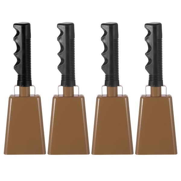 【本商品は海外出荷】お届けは通常20-30日を頂いております。カウベルのサイズは7.5x5x23cm/3x2x9インチ（縦×横×高さ）で、持ち運びや収納が簡単で、首にかけたり手に持ったりするのに最適です。 （様々な明るい色があります）頑丈で...
