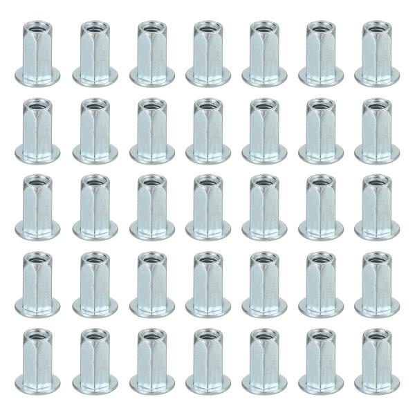 【本商品は海外出荷】お届けは通常20-30日を頂いております。リベットナットは耐久性のあるシームとジョイントを作り出し、さまざまな金属板やパイプなどの固定分野に適しており、他の製造業にも使用されます。ハードウェアナットは家電製品、自動車修理...