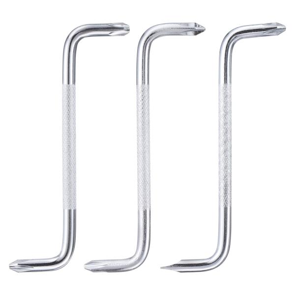 【本商品は海外出荷】お届けは通常20-30日を頂いております。サイズ - PH3/PH2 PH2/PH1 PH2/SL6; 全長: 108mm; 全幅: 30mm; ロッド径: 6mm素材 - Z型ドライバーは、熱処理された45番炭素鋼で作...