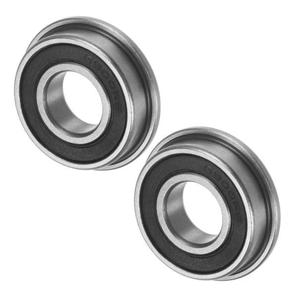 【本商品は海外出荷】お届けは通常20-30日を頂いております。[多目的使用] - 当社のフランジ付きボールベアリングは、ガーデンカート、3Dプリンター、FAX機、ラジコンカー、ハンド車、電動工具、産業機械に適しています。プロの使用やDIYプ...