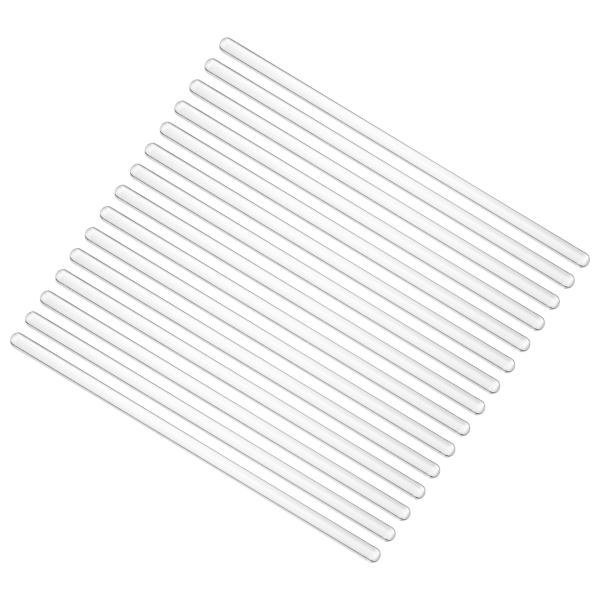 【本商品は海外出荷】お届けは通常20-30日を頂いております。仕様:材質:高硼珪酸ガラス;カラー:透明;直径:8mm/0.31インチ;長さ:20cm/7.87インチ;内容物:攪拌棒15本特徴:高硼珪酸ガラス製で、酸、アルカリ、高温に強く、通...