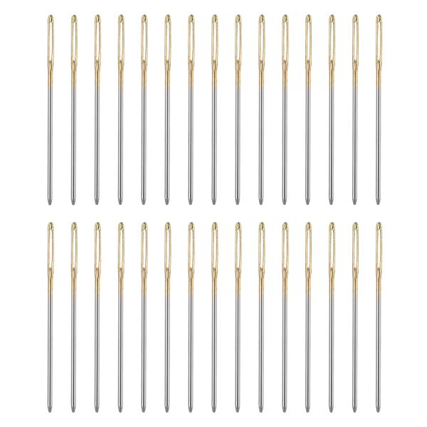 【本商品は海外出荷】お届けは通常20-30日を頂いております。サイズ - 針の長さ1.59インチ(40.5mm)、直径0.94mm/0.04インチのこの針は、強度と柔軟性の理想的なバランスを提供します。繊細な布地から厚手の材料まで、様々な縫...