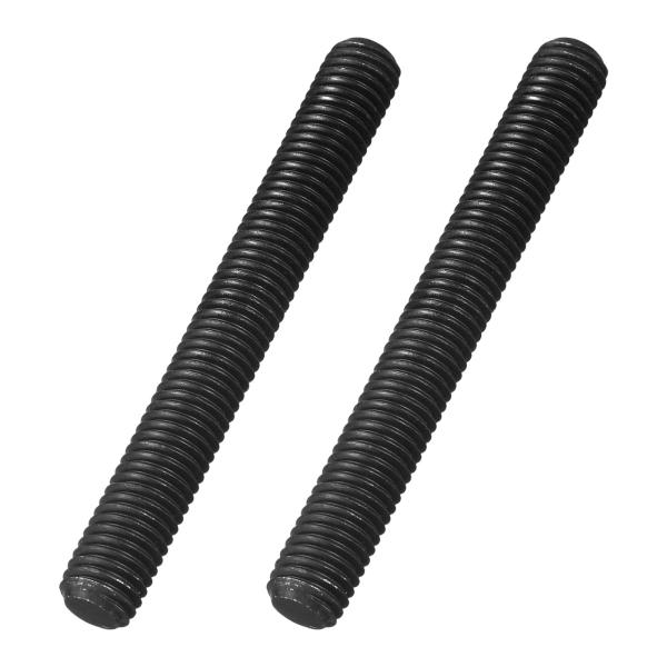 【本商品は海外出荷】お届けは通常20-30日を頂いております。[全ねじロッド]-長さ130mm(5.1インチ)、ねじサイズ5/8インチ、ピッチ11。2本セットで安定した接続効果を提供します。[材質]-B7合金鋼製で、耐腐食性と防錆性に優れ、...