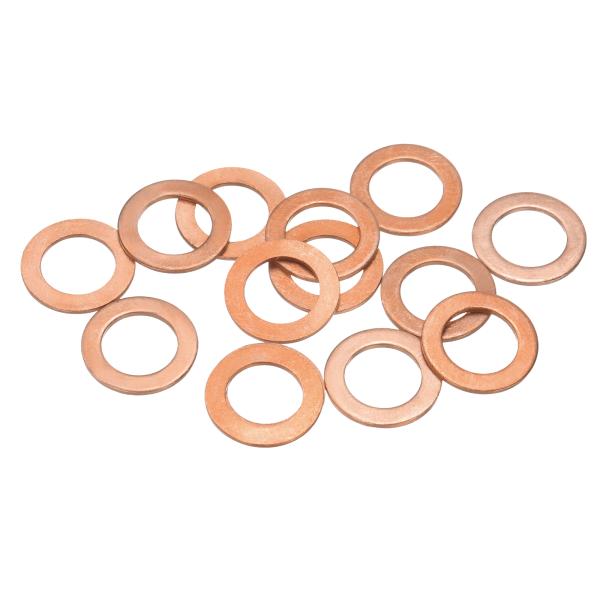 【本商品は海外出荷】お届けは通常20-30日を頂いております。パッケージ内容：M10平座金50個。内径：10mm、外径：16mm、厚さ：1mm。T3銅焼鈍プロセス：焼鈍は、特にT3銅に適用される銅の熱処理プロセスであり、銅を柔らかくし、加工...