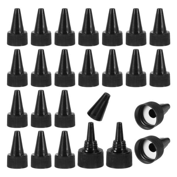 【本商品は海外出荷】お届けは通常20-30日を頂いております。仕様：素材：PPプラスチック；カラー：黒；全体サイズ：29 x 28 x 51mm / 1.14 x 1.1 x 2.01インチ（外径*内径*高さ）；適用ボトルスレッドサイズ：2...