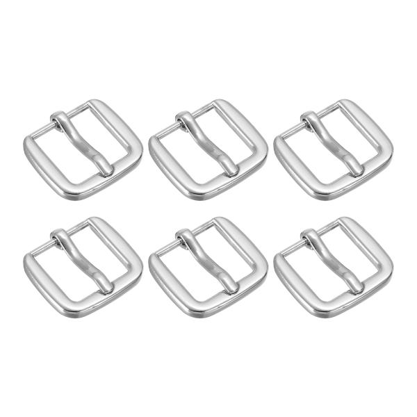 【本商品は海外出荷】お届けは通常20-30日を頂いております。[ローラーバックル]-サイズ:25mmx29mm/0.98インチx1.14インチ(縦×横);対応ベルト幅:19mm/0.75インチ;カラー:シルバー;パッケージ内容:メタルローラ...