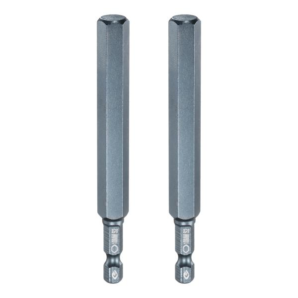 【本商品は海外出荷】お届けは通常20-30日を頂いております。【仕様】製品名：六角ビット H10 。総長：10cm。ロッド直径：6.3.0mm。シャンク径：6.35mm(六角軸)。型：片頭ヘックス。硬度：HRC58-60。パッケージ：H10...