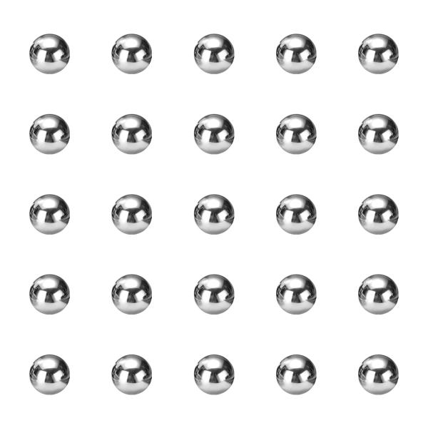 【本商品は海外出荷】お届けは通常20-30日を頂いております。サイズ-1/8インチ(3.18mm)クロム鋼ボール600個。G25等級の精度で均一性と信頼性を保証。材質-Gcr15クロム鋼製で、極めて滑らかな表面仕上げ、優れた耐摩耗性、高い硬...