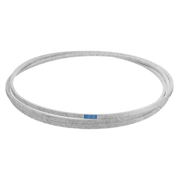 【本商品は海外出荷】お届けは通常20-30日を頂いております。サイズ - デッキベルトの長さは162インチで、幅は1/2インチです。パッケージにはデッキベルト1本が含まれています素材 - ローンモアドライブベルトはアラミド繊維で構成されてお...