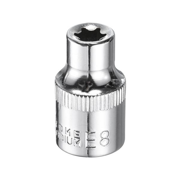 【本商品は海外出荷】お届けは通常20-30日を頂いております。サイズ - ドライブ: 3/8インチ; ソケット仕様: E8; 全長: 28.1mm / 1.1インチ; パッケージに含まれるもの: 1 x 外部トルクスソケット。ソケットの仕様...