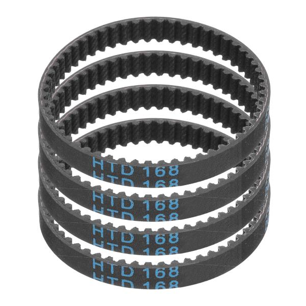 【本商品は海外出荷】お届けは通常20-30日を頂いております。サイズ:h td3 M(高トルク駆動)タイミングベルトピッチ長168mm幅6mm高さ2.4mm曲線形状で動力伝達効率向上滑りリスク低減ベルト材質:耐久性のあるゴム(ネオプレン)と...