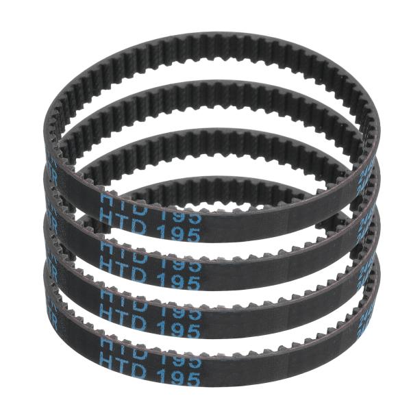 【本商品は海外出荷】お届けは通常20-30日を頂いております。サイズ: h td3 M（ハイトルクドライブ）タイミングベルト、ピッチ長195mm、幅6mm、高さ2.4mm。曲線形状により動力伝達効率が向上し、スリップのリスクを低減。ベルト材...