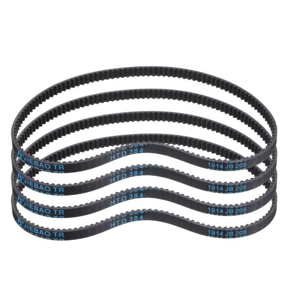 【本商品は海外出荷】お届けは通常20-30日を頂いております。サイズ: h td3 M（高トルクドライブ）タイミングベルト、384mmピッチ長、6mm幅、2.4mm高さ。曲線形状により動力伝達効率が向上し、滑りのリスクを低減します。ベルト材...