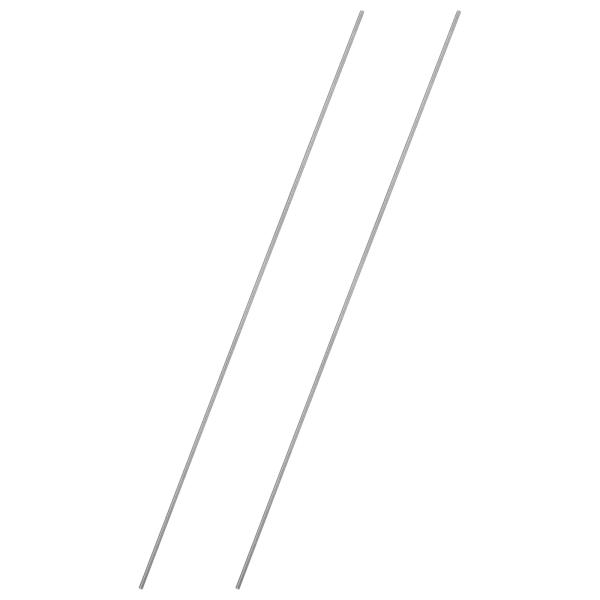 【本商品は海外出荷】お届けは通常20-30日を頂いております。パッケージには全ねじロッド2本が含まれます。ねじサイズ:M2.5、長さ:300mm/12インチ、ねじピッチ:0.45mm、ねじ種類:メートル並目ねじ高硬度耐磨耗性:この全ねじロッ...