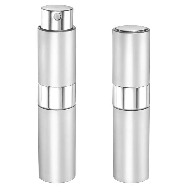 【本商品は海外出荷】お届けは通常20-30日を頂いております。セット内容: 8ml(0.27オンス)容量の香水スプレーボトル2個(サイズ:約11×2.3cm/4.33×0.9インチ(長さ×直径))、軽量で携帯に便利安定した素材: アルミニウ...