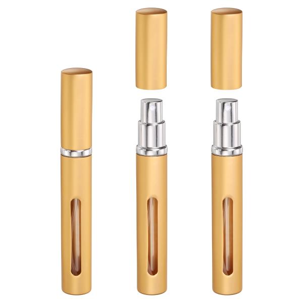 【本商品は海外出荷】お届けは通常20-30日を頂いております。セット内容：香水スプレーボトル3個（各5ml/0.17oz）。サイズは約11cm×1.8cm/4.33インチ×0.71インチ（長さ×直径）で軽量携帯に便利安定した素材：アルミニウ...