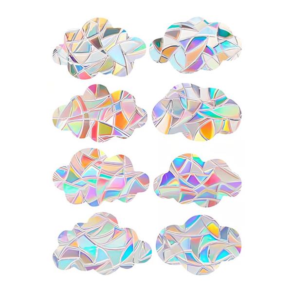 【本商品は海外出荷】お届けは通常20-30日を頂いております。【太陽光で虹色に輝く】特殊プリズム加工で、窓に貼るだけで美しい虹色の光を楽しめます。【簡単取り付け】静電接着式で、剥がしても跡が残らず何度でも貼り直せます。【自由なデザインミック...