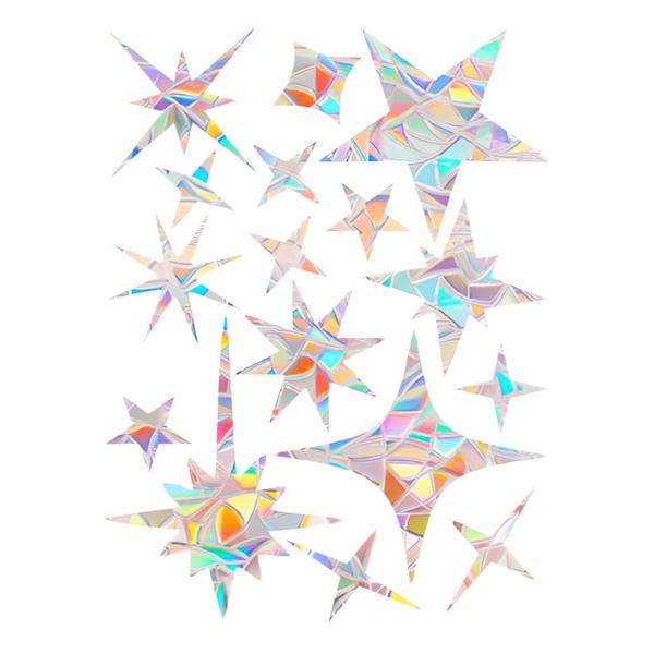 【本商品は海外出荷】お届けは通常20-30日を頂いております。【太陽光で虹色に輝く】特殊プリズム加工で、窓に貼るだけで美しい虹色の光を楽しめます。【簡単取り付け】静電接着式で、剥がしても跡が残らず何度でも貼り直せます。【自由なデザインミック...