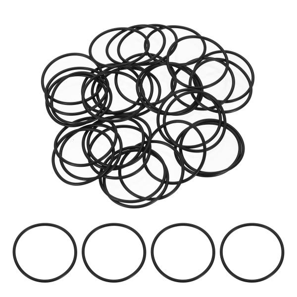 【本商品は海外出荷】お届けは通常20-30日を頂いております。パッケージに含まれるもの: 50個のNBR Oリング、1-3/8" ID、1-1/2" OD、1/16"幅耐久性のある素材:  これらのOリングは高弾性ニトリルゴムから作られてお...