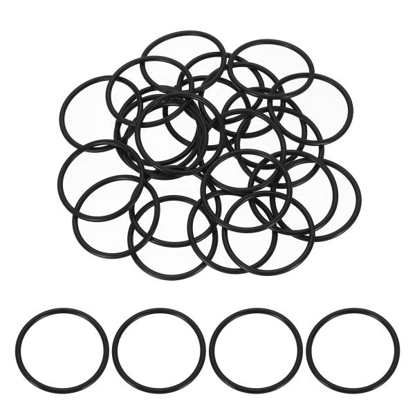 【本商品は海外出荷】お届けは通常20-30日を頂いております。パッケージに含まれるもの: 50個のNBR Oリング、1-7/16" 内径、1-5/8" 外径、3/32" 幅耐久性のある素材:  これらのOリングは高弾性ニトリルゴムから作られ...