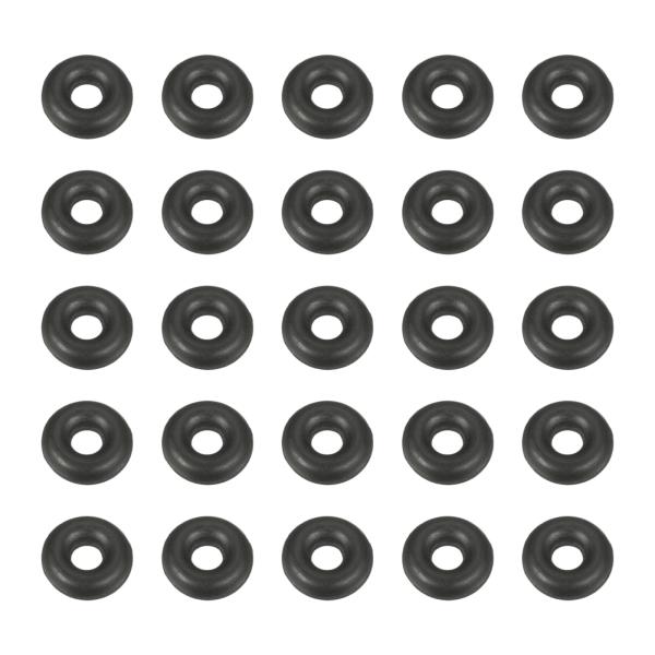 【本商品は海外出荷】お届けは通常20-30日を頂いております。サイズ - 外径:5mm/0.2インチ 内径:2mm/0.08インチ 幅:1.5mm/0.06インチ。内容量:ニトリルゴムOリング50個入り。十分な数量で長期間の使用や様々な作業...