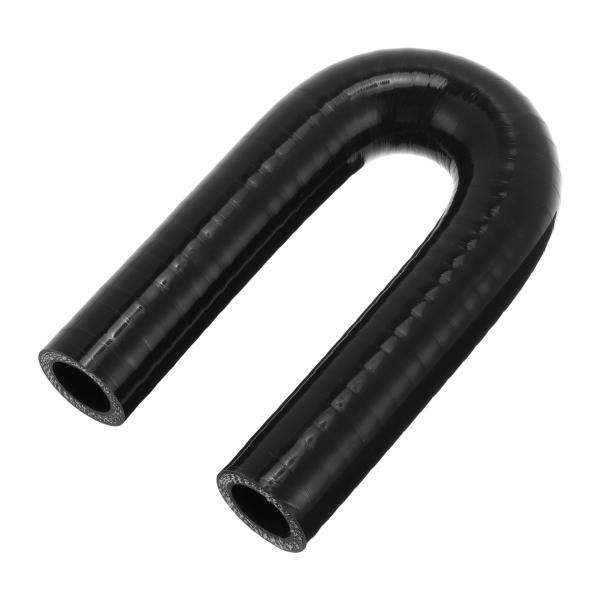 【本商品は海外出荷】お届けは通常20-30日を頂いております。U字型クーラントシリコンラバーホース: 大口径: 19mm/0.75in, 小口径: 19mm/0.75in, 度数: 180, 長さ: 120mm/4.72in, 厚さ: 5m...