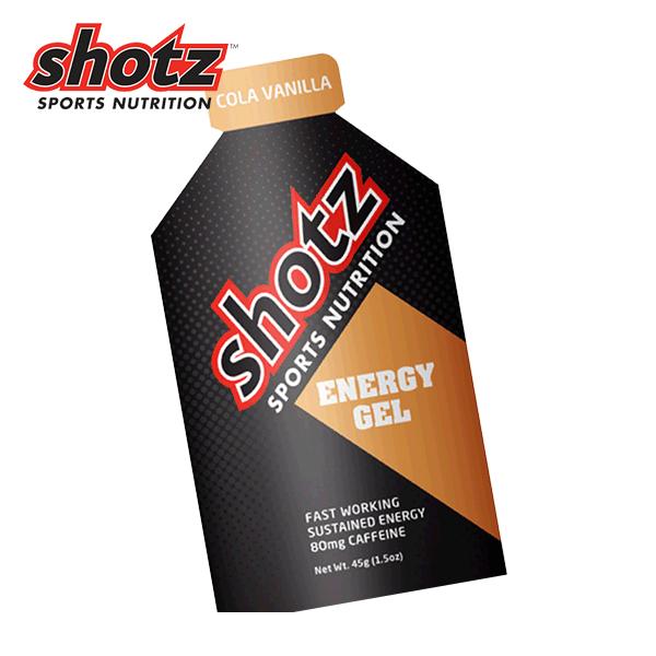 shotz ENERGY GEL エナジージェル コーラバニラ味×1個 行動食 補給食■ 品名KODA(コーダ) ※旧shotz ENERGY GEL(ショッツ エナジージェル)■ 味コーラバニラ■ 内容量45g(1個あたり)■ エネルギー...