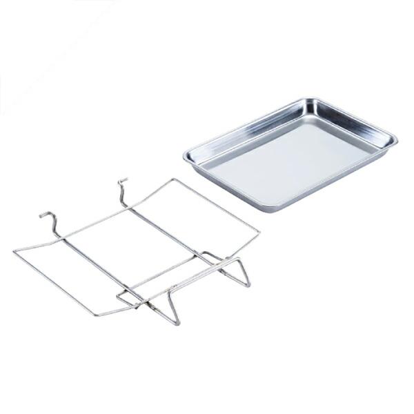 調味料やトングが置ける便利なトレー。ユニセラ、ユニセラロング（限定品）に簡単に取り付けが可能です。サイドにはトングが置けるフック付き（トングは別売）。トレーは取り外して洗えるので清潔に使えます。[バーベキュー]　●当店は土日祝の出荷はお休みです。