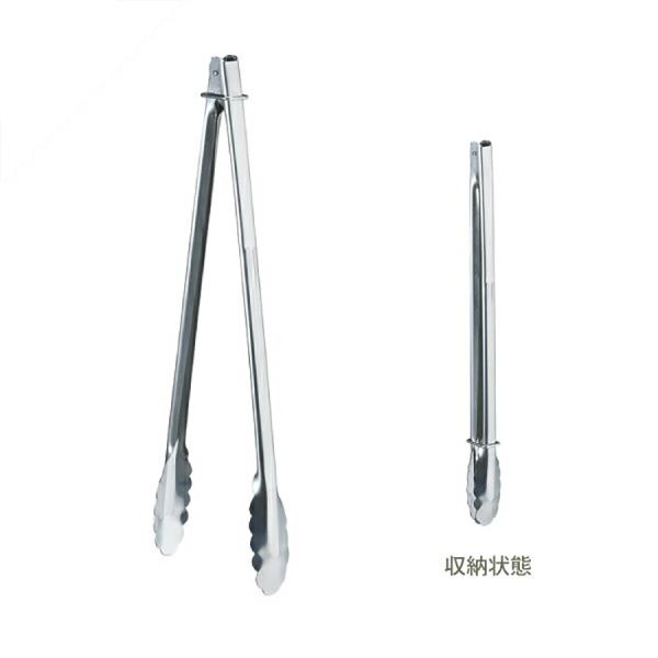 ★★在庫限りのため、プレミアム会員価格の商品は返品・交換不可、通常のご利用範囲を超えるご注文につきましては、当社の判断にてキャンセルさせていただく場合がございます。あらかじめご了承ください★★サビに強いステンレス製のトング。ロックはワイヤー...