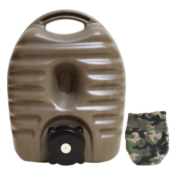 安全にお湯入れ、カバー掛けができ、お湯捨ても簡単。旧来の常識を破った革新的商品です。数量限定のアウトドア仕様モデル。[湯たんぽ]●当店は土日祝の出荷はお休みです。