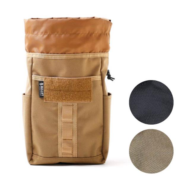 軍用のダンプポーチ（使い終わった弾倉を投げ入れるポーチ）を元にした大型ポーチです。使用しない際に小さくたためるのが特徴の一つです。用途はCC（CAR COMPONENT）シリーズの一環として社内用ゴミ箱としてや、チェア類や空調ベストに取り付...