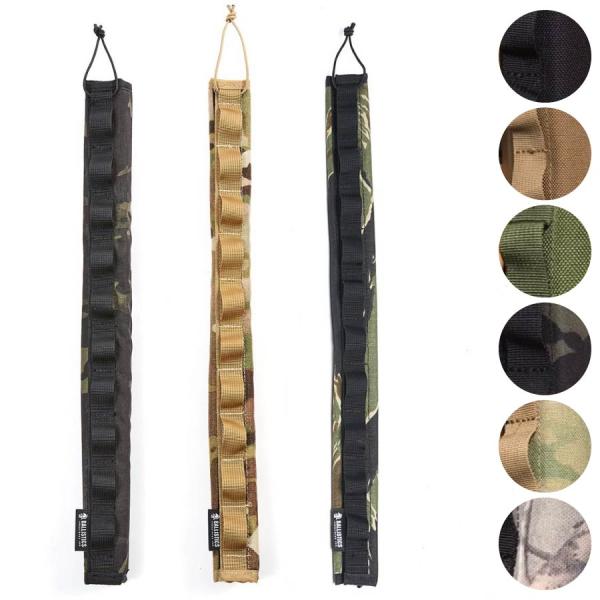 カーミットチェア上下の弓なりのパーツに巻きつけていただく事によりデイジーチェーン部分にカラビナやS字カンを利用してシェラカップや 小物類をぶら下げられるようになるバーパッドになります。中にウレタンを 挟んで縫製してありベルクロテープで容易に...