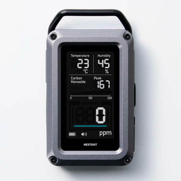 キャンプなどのアウトドアシーンに特化した一酸化炭素アラームです。炭火やストーブ、発電機などから発生する一酸化炭素(CO)を検知し、アラームでお知らせします。テントやタープ、車内での一酸化炭素中毒(CO中毒)を未然に防ぎます。日本製センサーを...