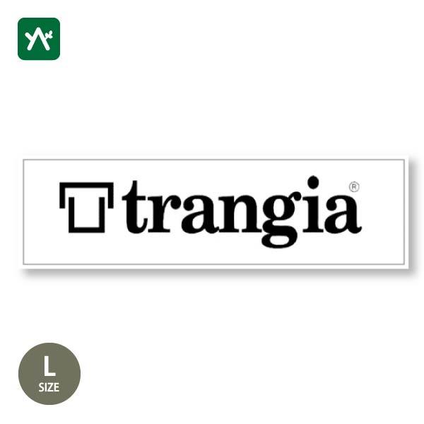 サイズ：L 200×45cmトランギアロゴの転写式ステッカー（黒）です。[ロゴ]●当店は土日祝の出荷はお休みです。