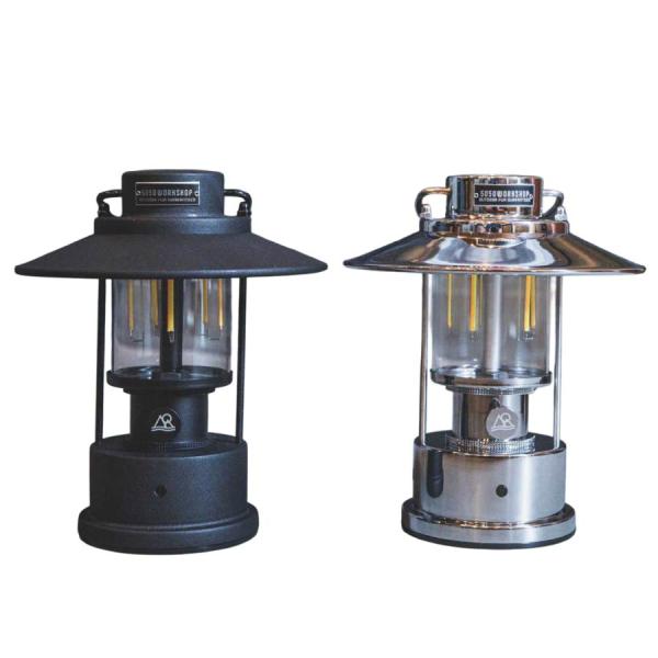 ちょうどいいサイズとRETROな見た目に便利な機能が合わせったLEDランタン5050 RETRO LAMPはレトロなデザインが魅力のLEDランタン。ノスタルジックなフィラメント風LEDライトと便利なリモコン機能を満載。サイトで生える本格LE...