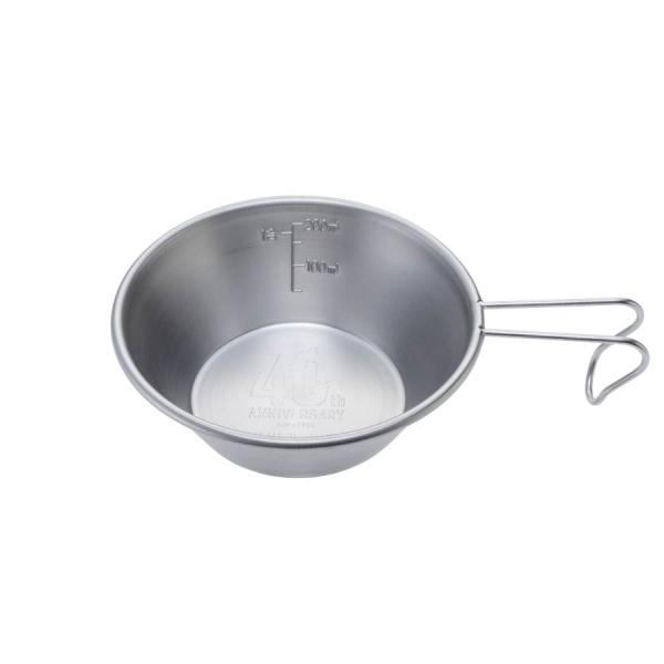 40周年記念ロゴを刻印した限定品のシェラカップ[記念ロゴ刻印]●当店は土日祝の出荷はお休みです。