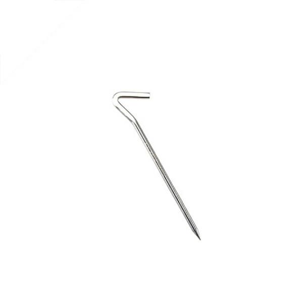 ステンレス製の強靭ペグ。鍛造タイプと比べて強くて軽量！そして錆びにくい！長さ20cmで小型テントの設営におすすめ[強靭 ステンレス]　●当店は土日祝の出荷はお休みです。
