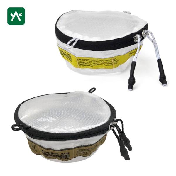 [WEEKENDER]PE CUP CASE水を通さない、軽い、汚れが付着しずらい、付着しても拭いて取れる。アウトドアに適した素材のPE素材を使用した、中が見えるキャンプギア収納ケースシリーズ。300mlのシェラカップが4個入る容量。 ルー...