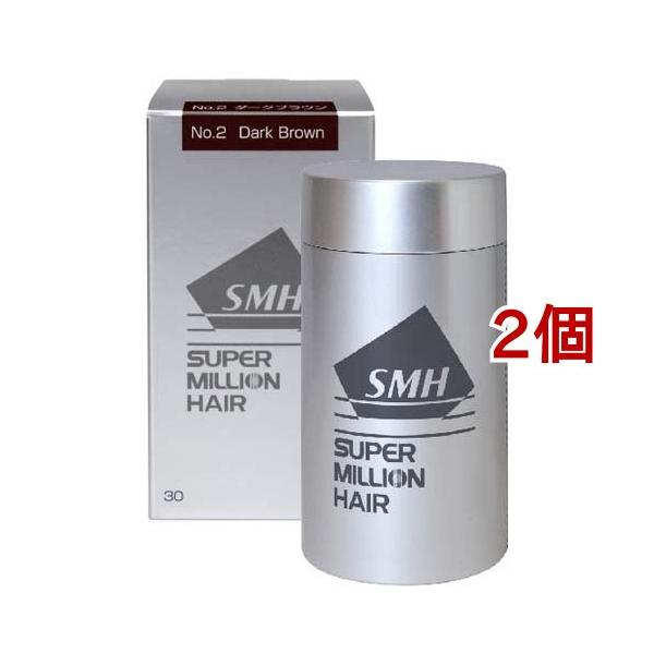 スーパーミリオンヘアー ダークブラウン/ヘアスタイリング剤/ブランド：スーパーミリオンヘア/( 薄毛カバー薄毛隠しパウダーふりかけ粉 )/【発売元、製造元、輸入元又は販売元】ルアン/・単品JAN：4969972012489/【スーパーミリオ...