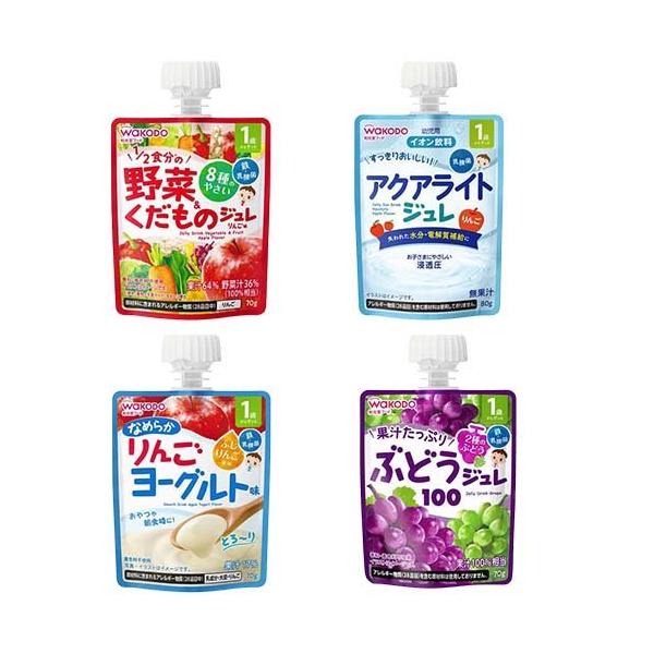 和光堂 MYジュレ アソートセット/ベビーフード 1歳/ブランド：和光堂/【発売元、製造元、輸入元又は販売元】アサヒグループ食品/【和光堂 MYジュレ アソートセットの商品詳細】★1歳からのMYジュレ なめらかりんご ヨーグルト味●1歳から...